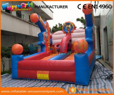 Cina Gigante gonfiabile caldo del cerchio di pallacanestro dei giochi gonfiabili di sport della tela cerata del PVC da 0,55 millimetri in vendita
