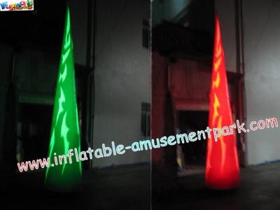 China 5m Colored Inflatable Lighting Decoration , LED Color Changing Lights for sale