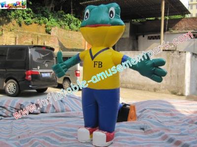Cina Inflatables di pubblicità durevole, rana gonfiabile della tela cerata del PVC di 0.4mm in vendita