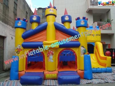 Cina Scorrevole gonfiabile all'aperto dei buttafuori del PVC con il castello per gli adulti/bambini in vendita