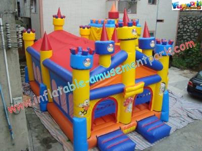 Cina Scorrevole gonfiabile all'aperto dei buttafuori del PVC con il castello per gli adulti/bambini in vendita