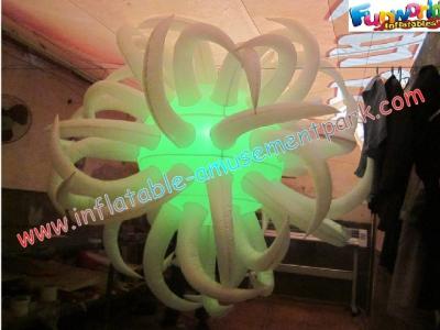 Cina Decorazione gonfiabile variopinta di illuminazione della stella dell'interno con la luce cambiante del LED per il partito in vendita