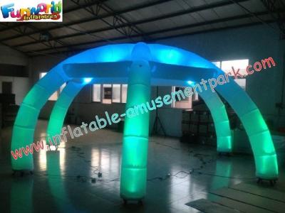 China Decoração inflável da iluminação da barraca da mudança da cor para o casamento, 6M à venda