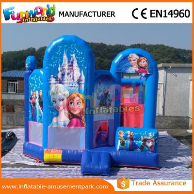 Cina Nuovo scorrevole gonfiabile congelato dei buttafuori, castello combinato congelato gonfiabile dello scorrevole in vendita