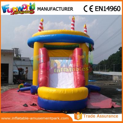 China Customized Candle Inflatable Bouncer Slide CE SGS TUV ROHS EN71 for sale