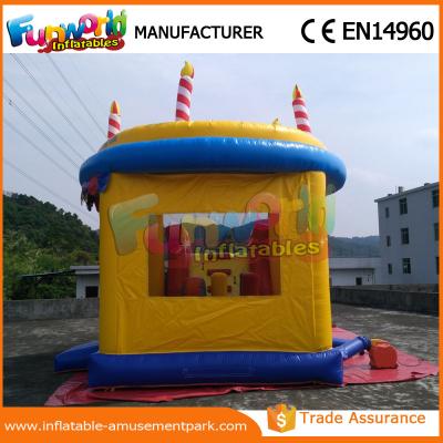 China Customized Candle Inflatable Bouncer Slide CE SGS TUV ROHS EN71 for sale