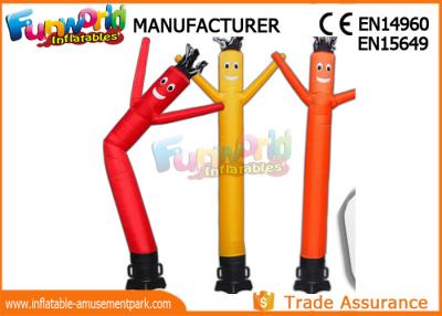 Cina Uomo di pubblicità di nylon rivestito su misura di dancing dell'aria del PVC Inflatables in vendita