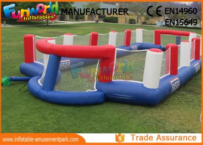 China Customized PVC tarpaulin Inflatable Soccer Court for Backyard / Street for sale