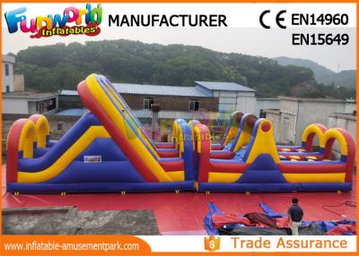 Cina Corsa ad ostacoli commerciale di Inflatables della tela cerata del PVC/giochi gonfiabili di sport in vendita