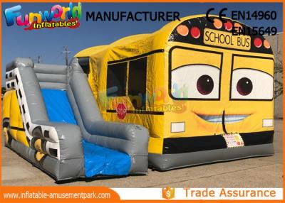 China Aangepaste Interactieve Opblaasbare Gevormde de Schoolbus van de Uitsmijterdia Te koop