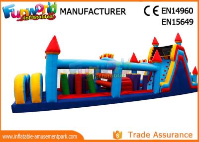 China Curso de obstáculo interessante de Inflatables para o parque de diversões/cidade do divertimento à venda