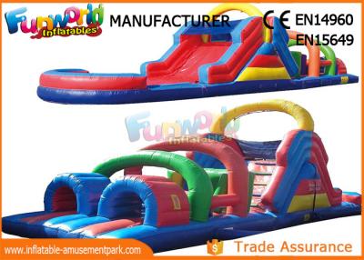 Cina Corsa ad ostacoli interessante di Inflatables per il parco di divertimenti/città di divertimento in vendita
