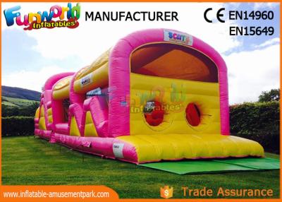 China Curso de obstáculo interessante de Inflatables para o parque de diversões/cidade do divertimento à venda
