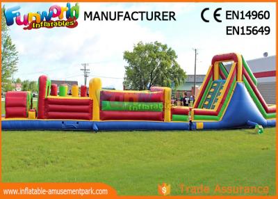 China Curso de obstáculo interessante de Inflatables para o parque de diversões/cidade do divertimento à venda