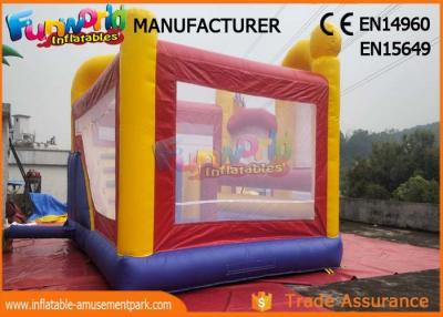 China Opblaasbare de Uitsmijterdia/Jonge geitjes die van pvc Kasteel met Dia springen Te koop