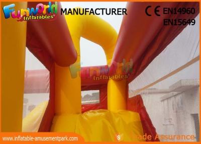 China Opblaasbare de Uitsmijterdia/Jonge geitjes die van pvc Kasteel met Dia springen Te koop