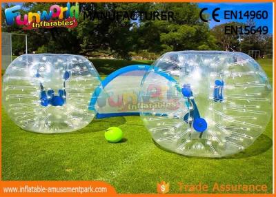 China Opblaasbare 0.8mm TPU of de Bal van pvc Zorb/van de de Bumperbel van het Luchtgras het Voetbalbal Te koop