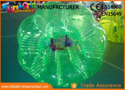 China Opblaasbare 0.8mm TPU of de Bal van pvc Zorb/van de de Bumperbel van het Luchtgras het Voetbalbal Te koop