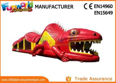 China Curso de obstáculo adulto personalizado de Inflatables do tamanho com pintura de Digitas à venda