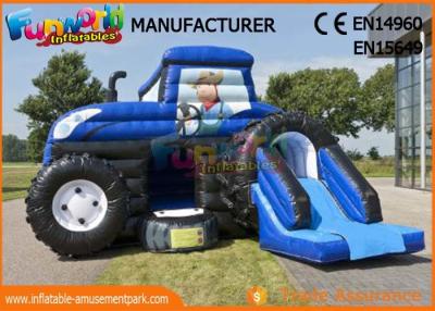 China Commercial Party Jumping Castles With Prices / Inflatable Tractor Bounce House for sale