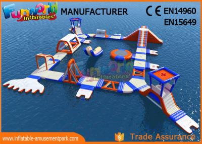 China Custom Giant PVC Tarpaulin Inflatable Floating Water Park High Durability for sale
