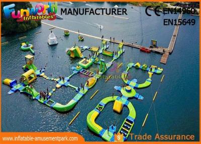 China Custom Giant PVC Tarpaulin Inflatable Floating Water Park High Durability for sale