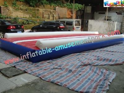China Customized Inflatable Sports Games , Commercial Inflatable Tumble Track Mat for sale