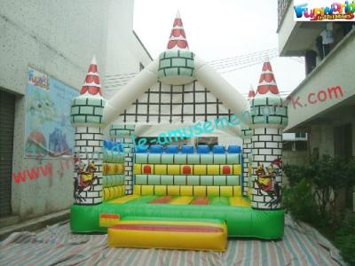 CE / EN14960 Hiring Bouncy Castles Beautiful Printing Inflatable Jumper