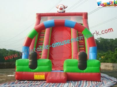 China Diapositiva inflable comercial del payaso lindo, diapositiva inflable gigante para los niños en venta