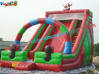 China Diapositiva inflable comercial del payaso lindo, diapositiva inflable gigante para los niños en venta