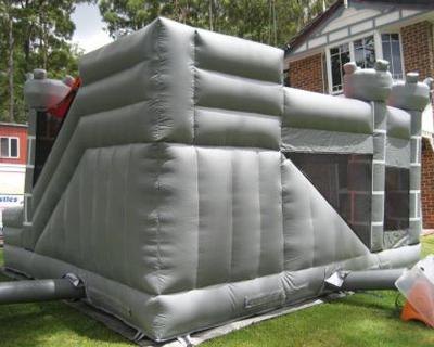 China Wizard Combo Slide Inflatable Commercial Bouncy Castles Anime Design 1 Year Warranty for sale