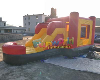 中国 男の子のためのカスタマイズされた膨脹可能なコンボの跳ね上がりの家3まで歳 販売のため