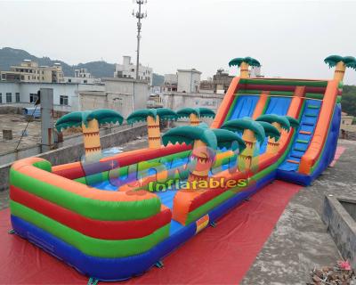 Cina Metro gonfiabile lungo all'aperto dello scorrevole 11x5.5x5.5 di slittamento N dell'acquascivolo in vendita