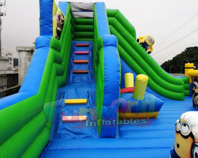 China Fire Proof Inflatable Amusement Park Commercial Spongebob Bounce House for sale