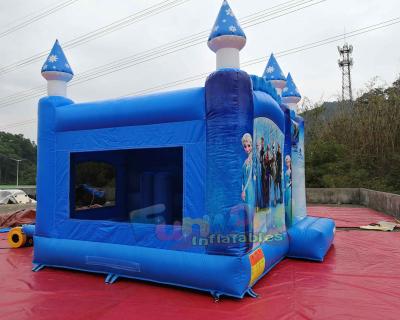 中国 凍結する膨脹可能な警備員のスライドの跳躍の城のコンボの1年の保証 販売のため