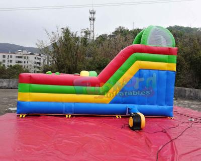 China 6x4x3.5 Meter Inflatable Bouncer Slide Obstacle Course Jumping Castle for sale