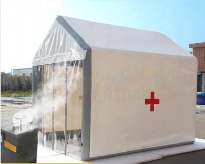 Cina Resistenza mobile di invecchiamento della tenda di decontaminazione della corona gonfiabile del peso di Lighte in vendita