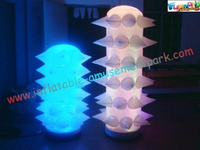 China New Design LED Event Inflatable Lighting Balloon Decoration Tusk for Party for sale