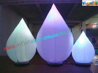 China Multicolor Club Inflatable Lighting Decoration Balloon , LED RGB Light Balloon for sale