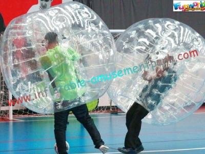 China Transparent Human Inflatable Zorb Ball / Inflatable Bubble Soccer Ball For Sports for sale