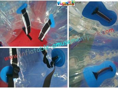 China Transparent Human Inflatable Zorb Ball / Inflatable Bubble Soccer Ball For Sports for sale