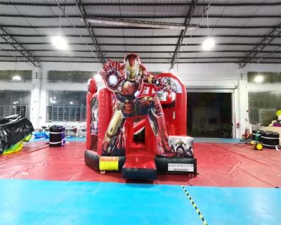 中国 学校のためにコンボ英雄1000Dの膨脹可能な跳ね上がりの家 販売のため