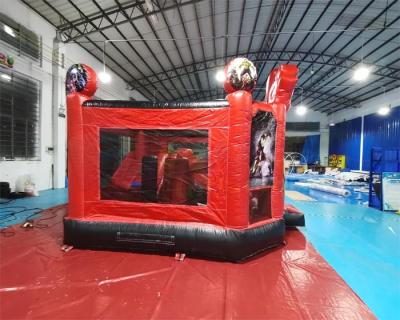 China Casa inflável do salto do super-herói 1000D combinado para a escola à venda