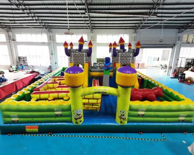 China Huis van de de Peutersprong van het speelplaats het Openlucht Opblaasbare Pretpark Te koop