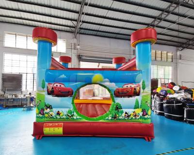 Cina Cucitura dell'interno di Plato Inflatable Bounce Houses Double dei bambini in vendita