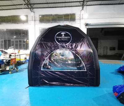 Cina La tenda gonfiabile portatile nera commerciale della tenda foranea ha personalizzato in vendita