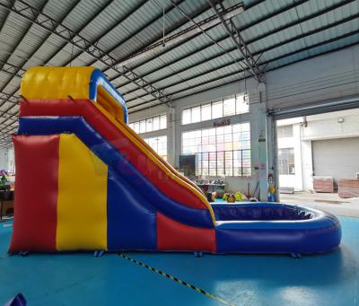 Cina Acquascivolo gonfiabile del castello rimbalzante del bambino del ODM con lo stagno in vendita