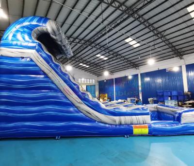 Cina Doppio Plato Outdoor Inflatable Water Slides di cucitura per scuola in vendita
