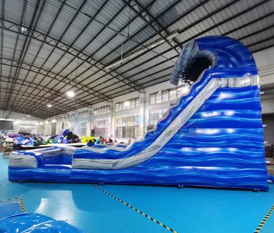 Cina Doppio Plato Outdoor Inflatable Water Slides di cucitura per scuola in vendita