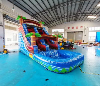 Cina Acquascivoli gonfiabili all'aperto variopinti del PVC 18OZ per pubblico in vendita